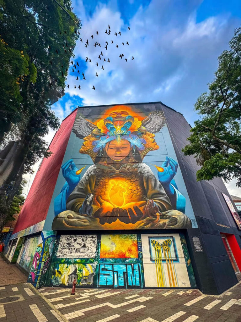 El mejor mural del mundo está en Pereira y se llama “Metáfora del ...